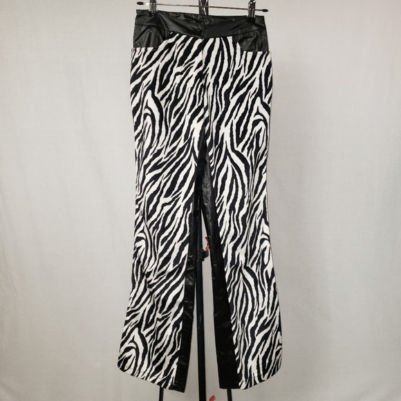 Rave 4 Real | Pants & Jumpsuits | Rave 4 Real Rare Faux Fur Leather ...